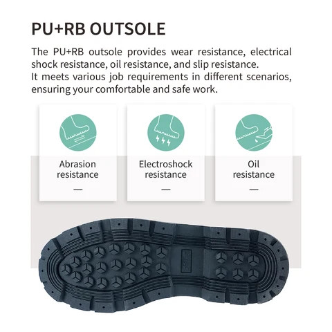 Buy Pinnip High Quality Train Railway Work Shoes Electric Shock ...