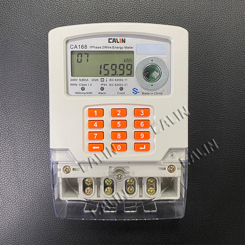 Buy Professional Design Prepaid Keypad Single Phase Digital Energy ...