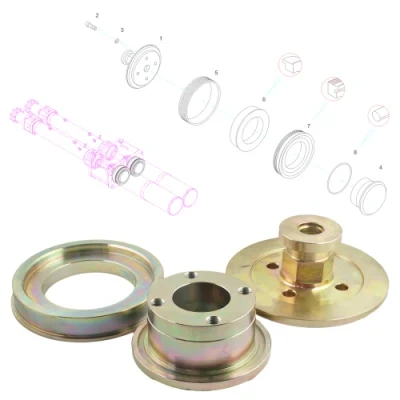 Buy Pumping Mechanism Pumping Mechanism Piston Head Concrete Pump Parts ...