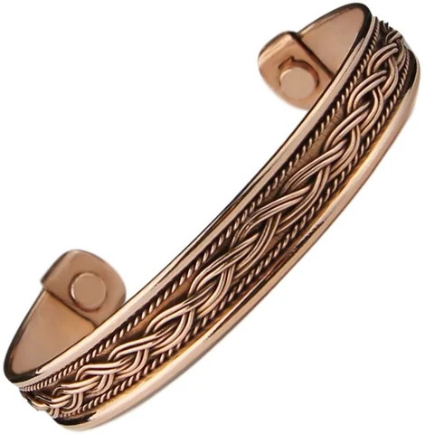 Buy Pure Copper Therapy Golf Cuff Bracelet Wrist Bangle For Unisex from ...