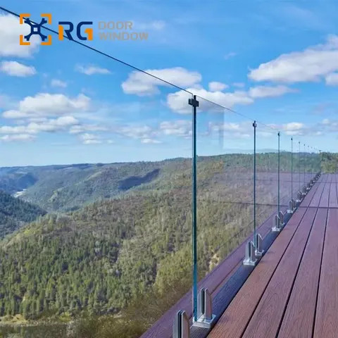 Buy Rg140 Frameless Balustrade Plexiglass Railing Australia Acrylic ...