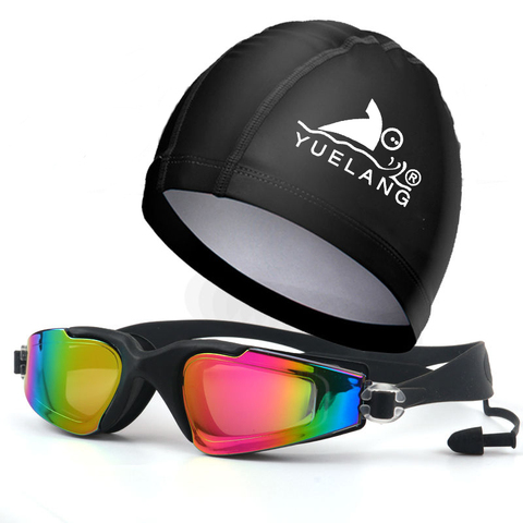 Buy Silicone Waterproof Professional Swimming Goggles Box Set Uv Anti ...