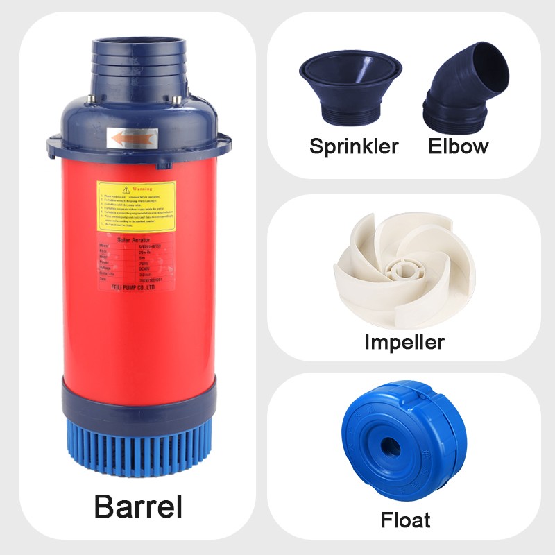 Buy Solar Fish Pond Aerator Pump And Solar Shrimp Farming Aerator Solar ...