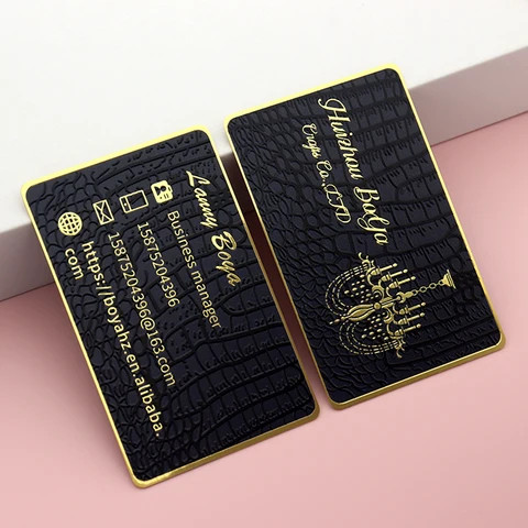 Buy Stainless Steel Business Cards Metal Membership Card Size Vip ...