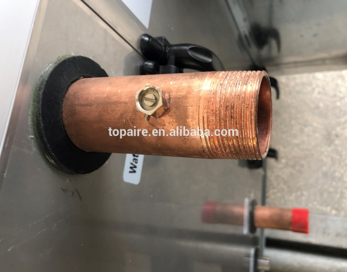 Buy Stainless Steel Cover Double Skin Ahu With Copper Tube Copper Fins ...
