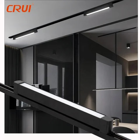 Buy Surface Mounted Indoor Track Flood Light Beam Angle 120 Degrees ...