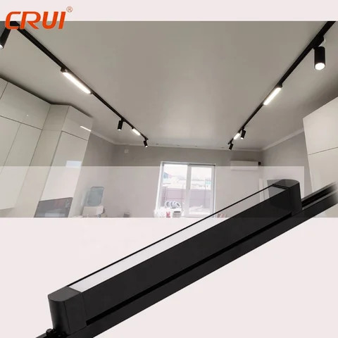 Buy Surface Mounted Indoor Track Flood Light Beam Angle 120 Degrees ...