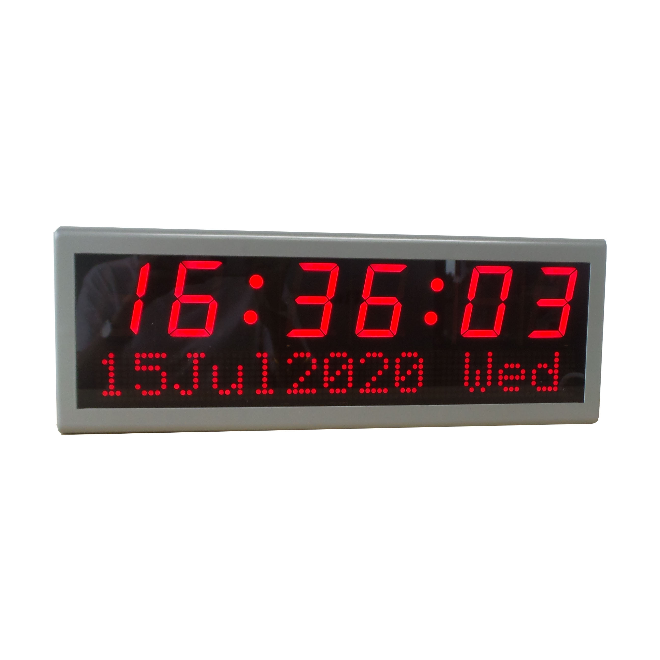 Buy Synchronized Time System, Digital Ntp Poe Clock With Stainless ...