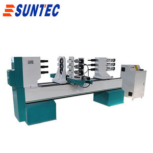 Buy Twisted Column Process Making Automatic Cnc Woodlathe Center ...