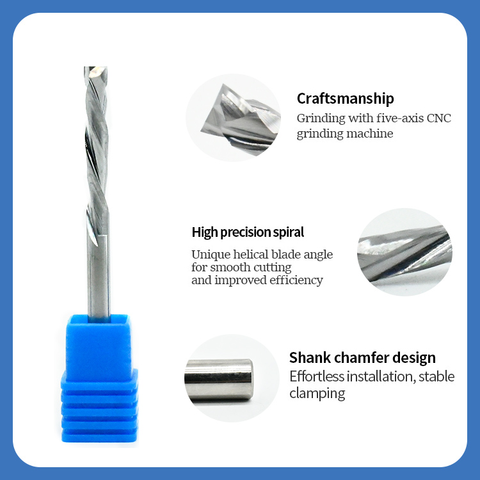 Buy Two Flutes Up And Down Compression Router Bits Cutting Tools Cnc ...