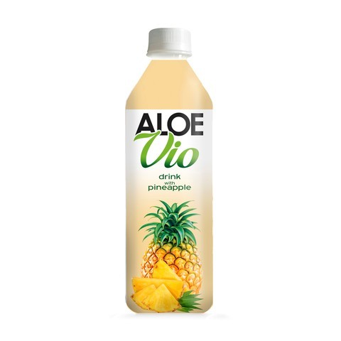 Buy Vio Brand 500ml Real Aloe Vera With Pulp Soft Drink Fruit Beverage ...