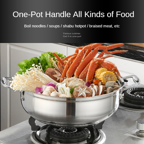 Buy Wholesale Sus304 Stainless Steel Boutique Hot Pot Multi-layer ...