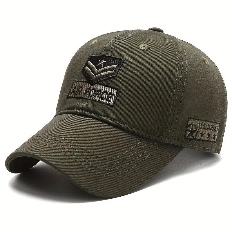 Buy Tactical Camouflage Dad Hats Unisex Black Adjustable Sun Hats For ...