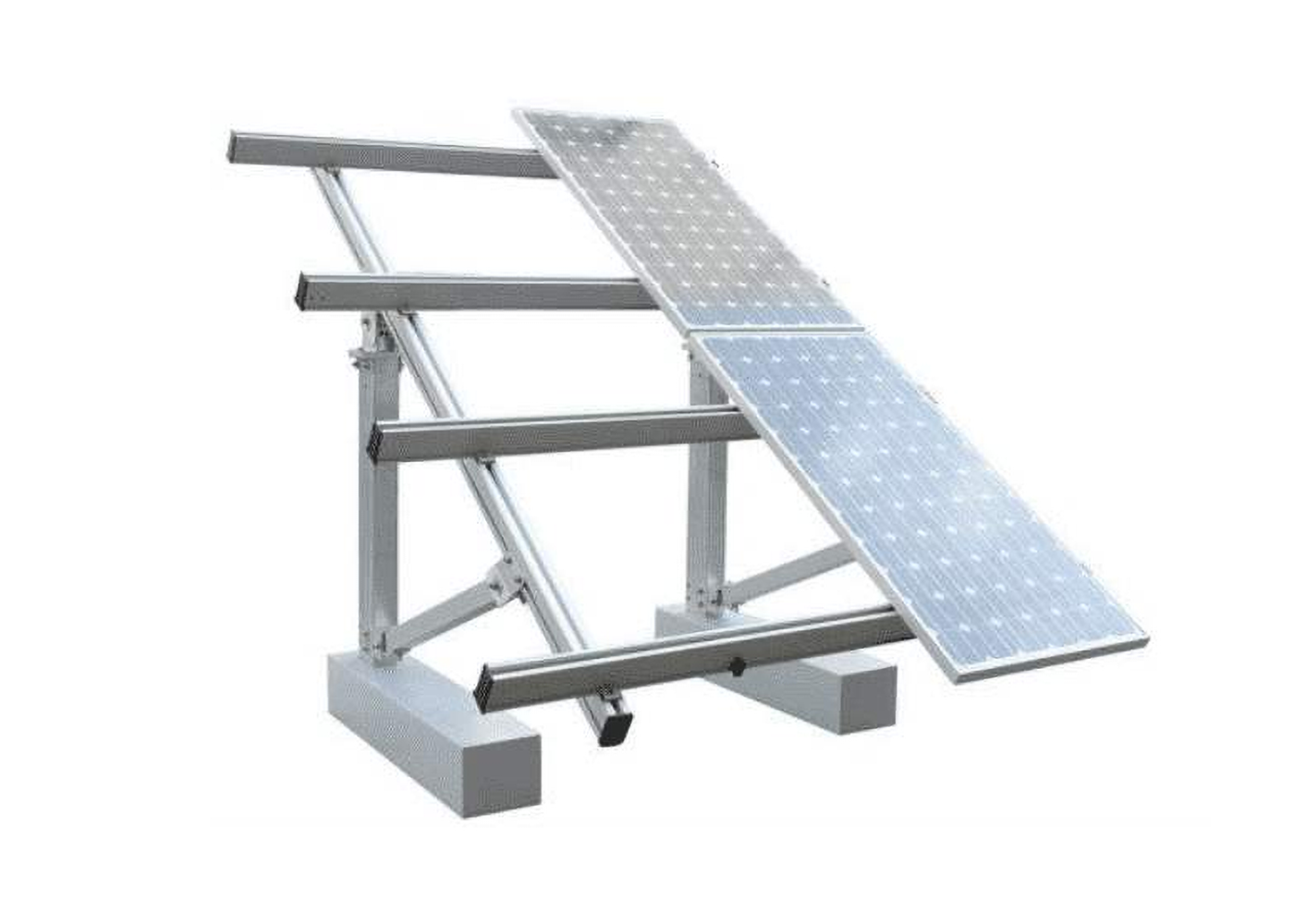 Buy Photovoltaic Bracket For Solar Panel from Tianjin Zhanzhi Steel CO ...