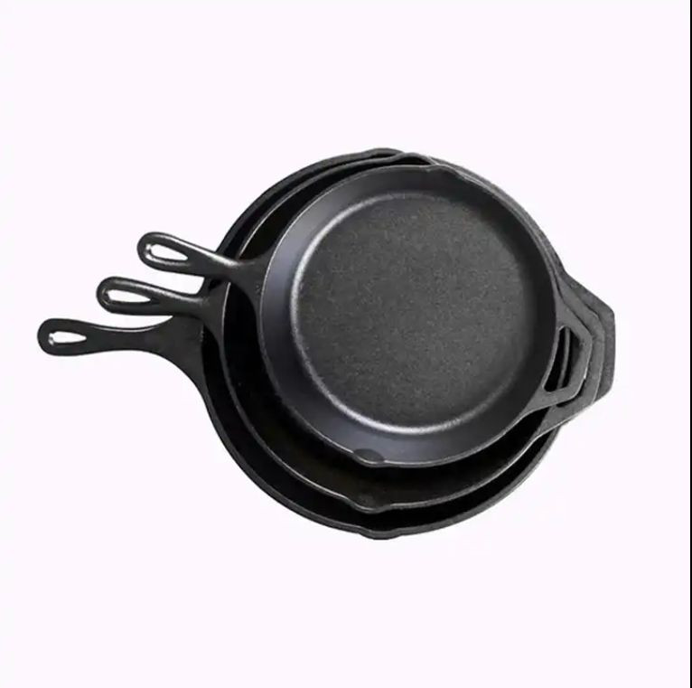 Buy Factory Supply Custom Cookware Pre Seasoned Non-stick Grill Pans ...