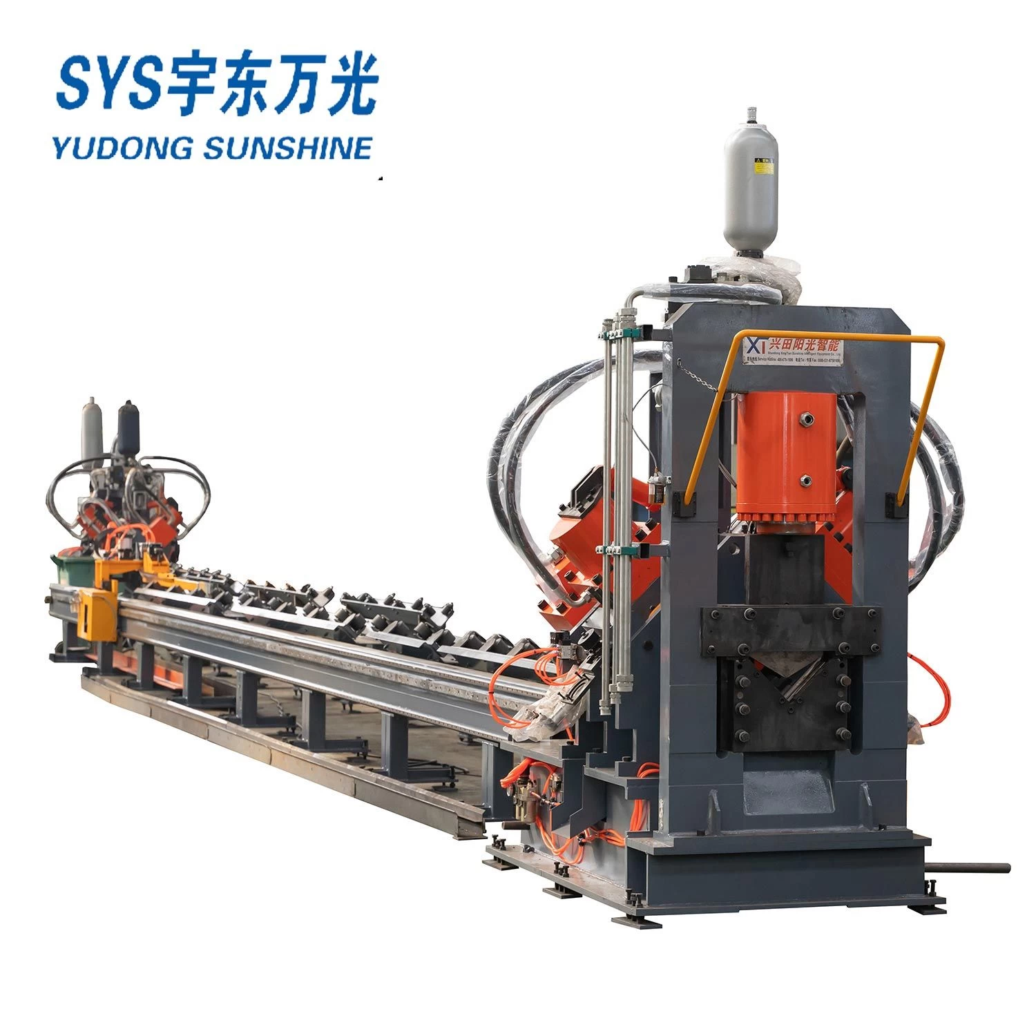 Buy Cnc Angle Punching Machine from shandong yudong sunshine machine co ...