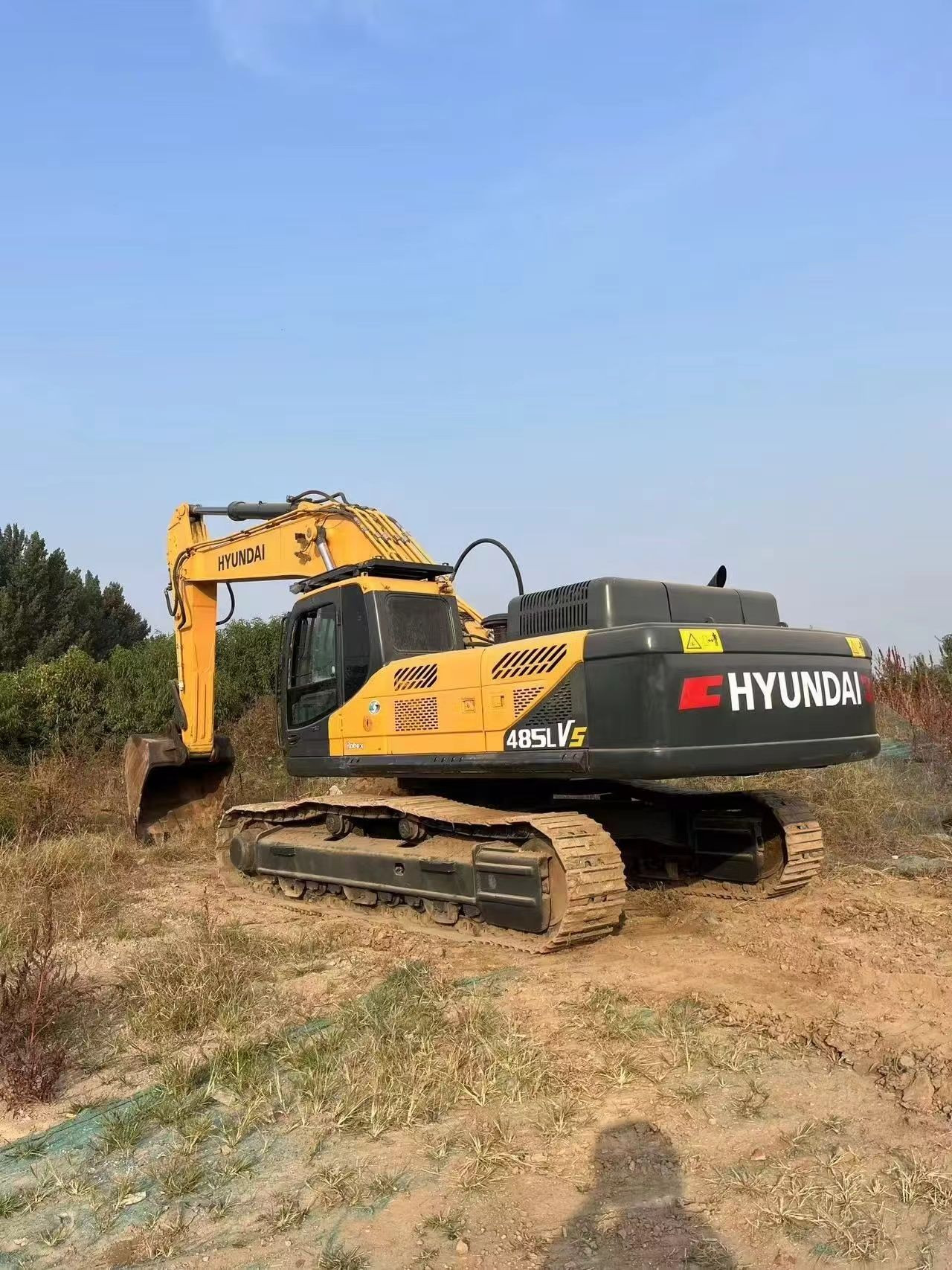Buy Used 48 Ton Excavator Secondhand Hyundai 485lvs Excavator For Sale ...