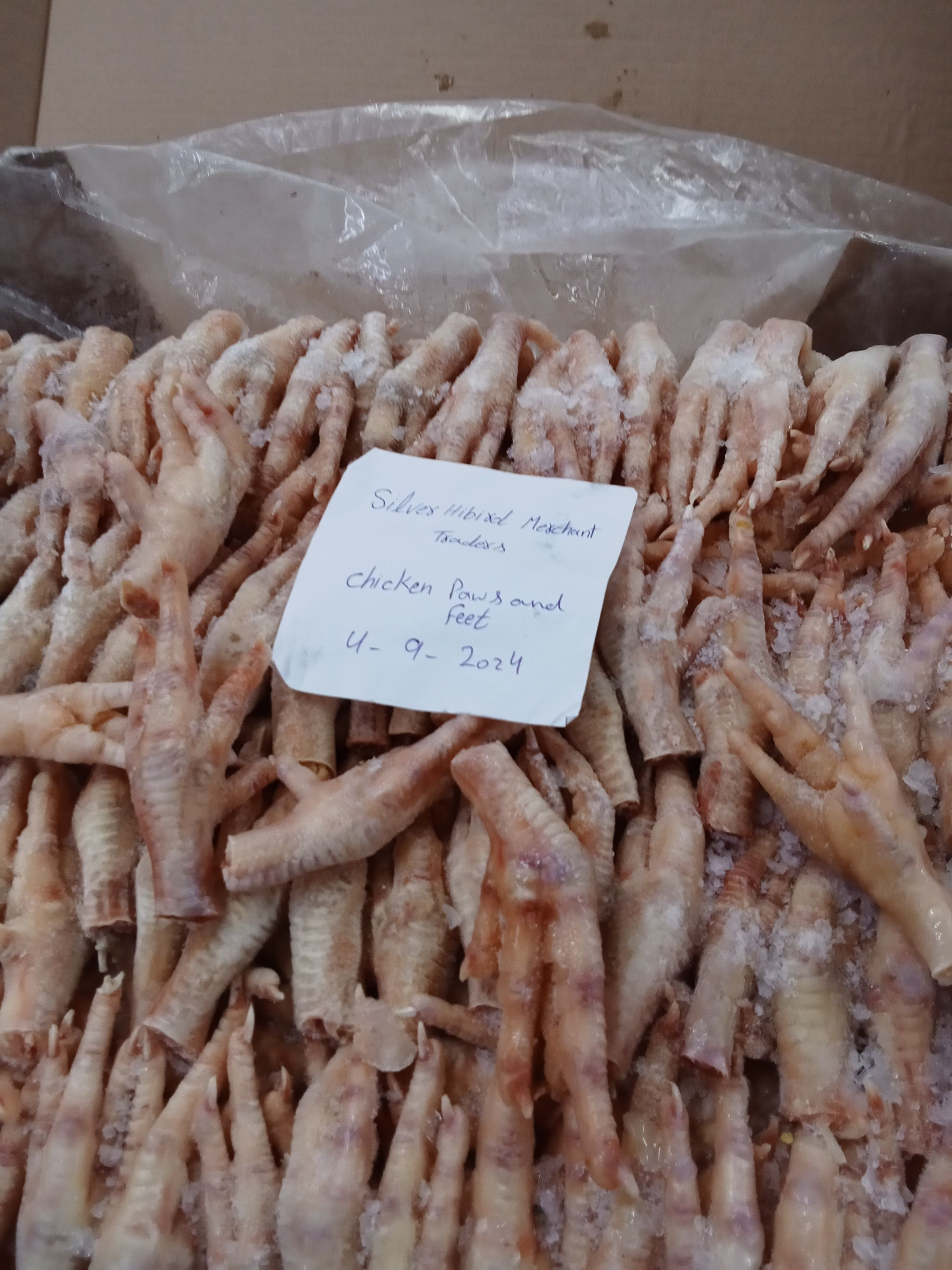 Buy Frozen Chicken Paws From Pakistan from Silver hibird merchant ...