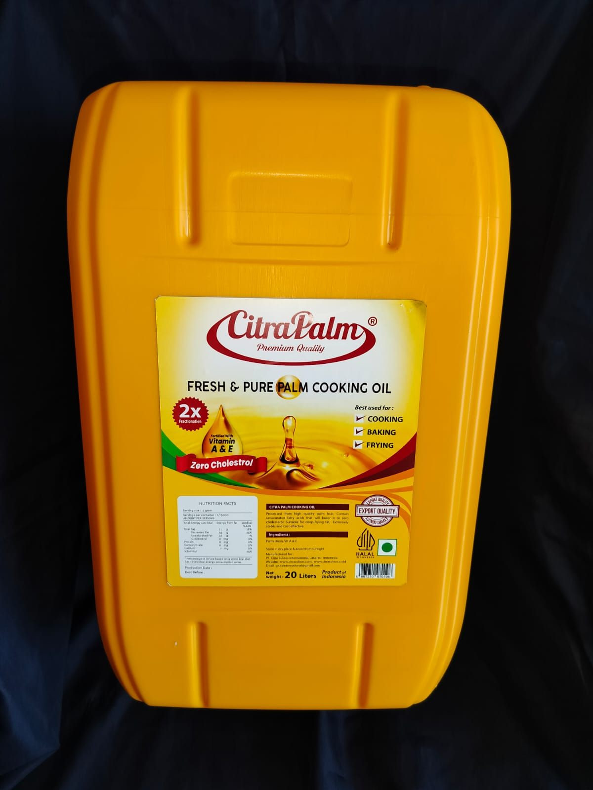 Buy Palm Cooking Oil from PT. Citra Sukses International, Indonesia ...