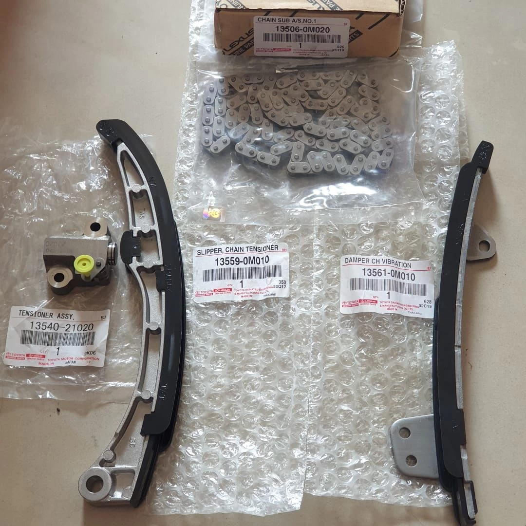 Buy Timing Chain, Tensioner, Slipper, Damper 13506-0m020, 13540-21020 ...