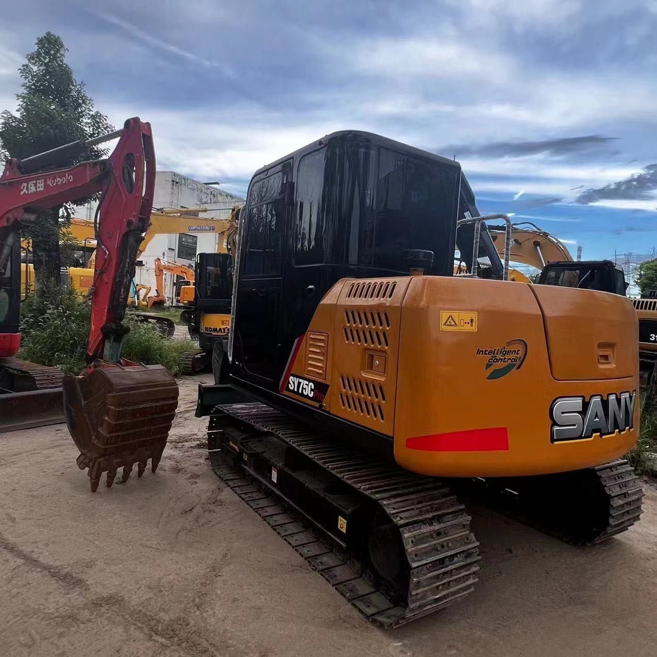 Buy Original China Brand Used Sany Sy75c Mini Excavator Secondhand ...