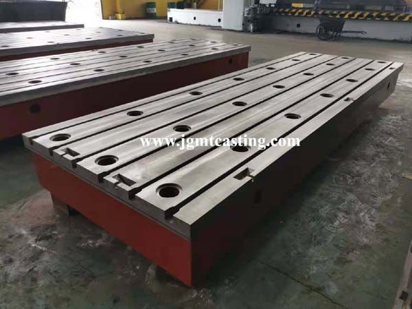 Buy Cast Iron Floor Plate Base Tables Cnc Machine Table from Jinggong ...
