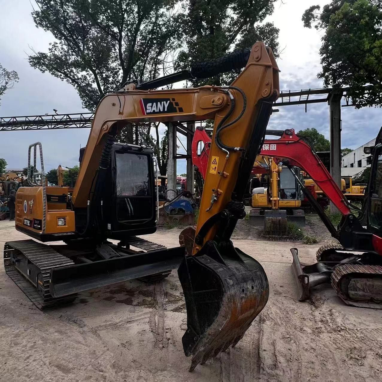 Buy Used Sany Sy75c Mini Excavator Secondhand Excavators from Shanghai ...