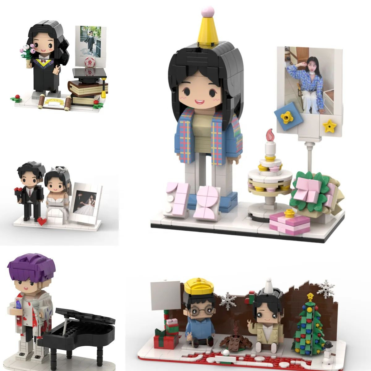 Buy Lego Compatibility Custom Brick Figures Personalized Full Body ...