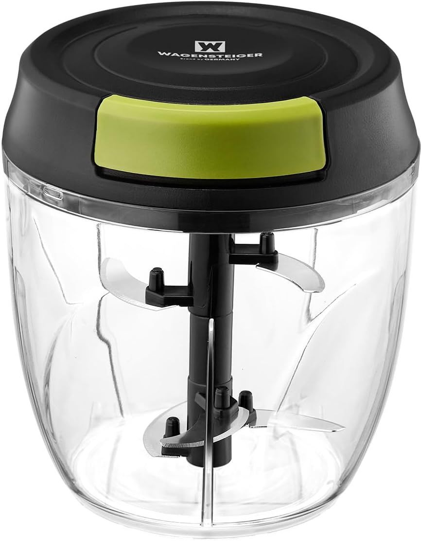 Buy String Vegetable Chopper 4-cup, Hand Pull Food Processor, Garlic ...