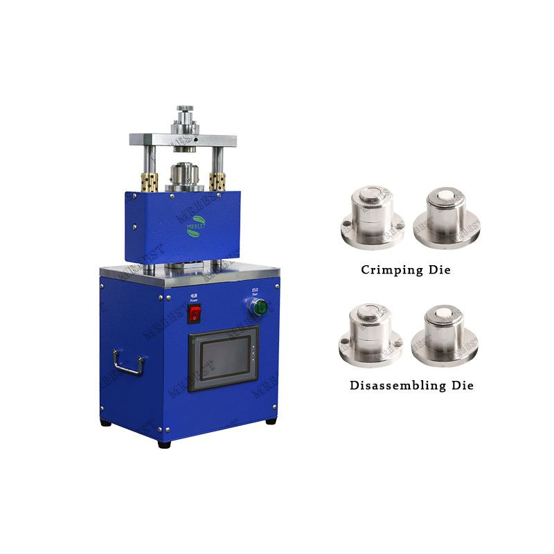 Buy Electric Coin Cell Crimping Machine For Lab Button Battery Sealing ...