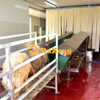 Buy Dazeng Slaughterhouse Equipment Goat Lamb V-type Restrainer ...