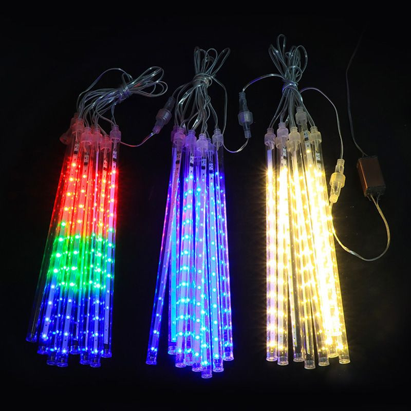 Buy Meteor Shower Rain Led Falling Rain Fairy String Lights Tree ...