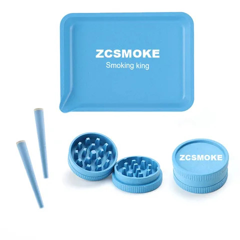 Buy 2024 New Eco-friendly Smoking Set Custom Logo Biodegradable Plastic ...