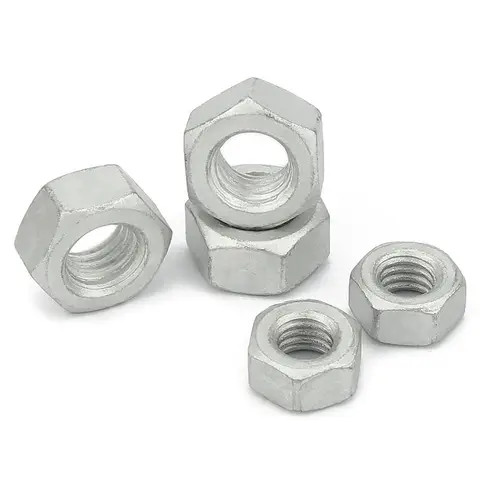 Buy 304 Stainless Steel Cold Forging Hex Nut Din934 With Zinc Plated M3 ...