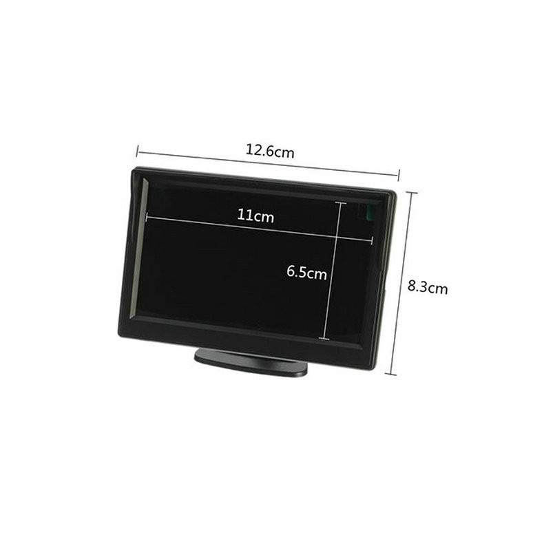 Buy 5 Inch Tft Lcd Screen Car Monitor Hd800*600 Car Reversing Aid Car ...
