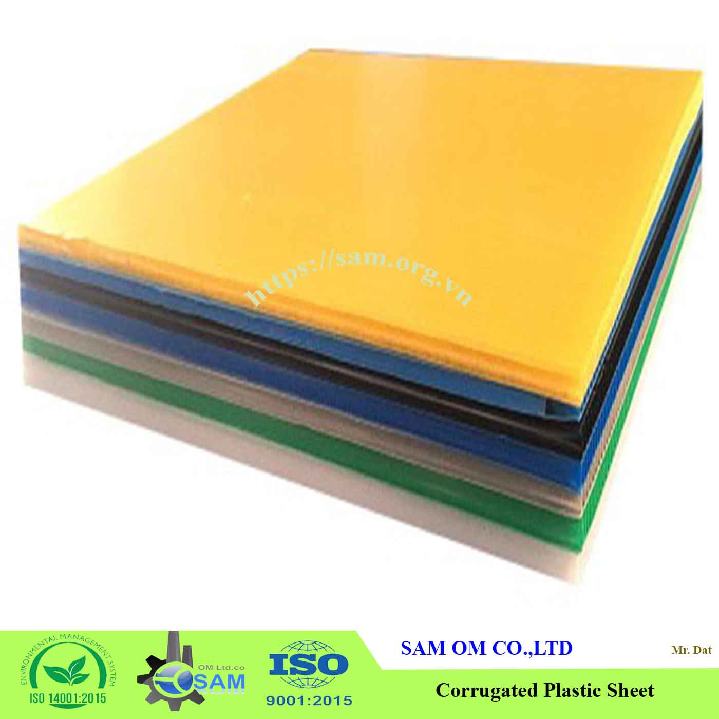 Buy 5mm Coroplast Pp Sheet Danpla Sheet Hollow Pp Sheet from SAM OM CO ...