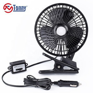 Buy 6" Inch 12 Volt Car Fan Oscillating Fan For Install Car Roof Fan ...