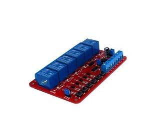 Buy 6 Way Interlocking Self-locking Relay Module 6 Way Relay from ...