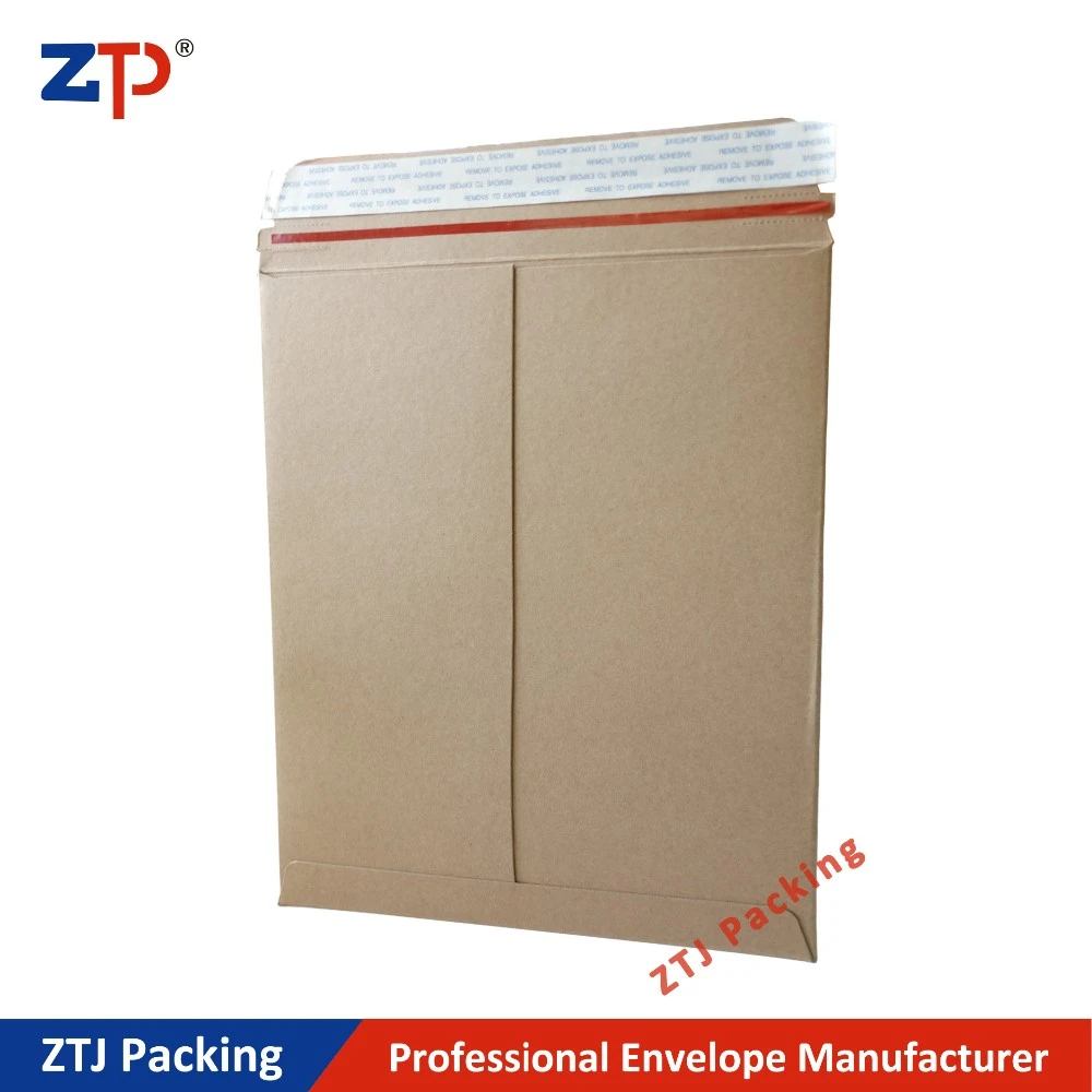 Buy A4 Size Brown Hard Cardboard Cushioned Envelope With Tear And Strip ...