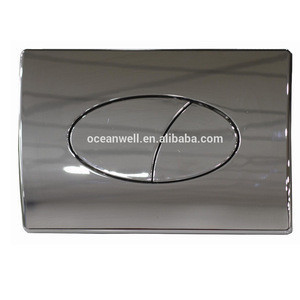 Buy Abs Polished Chromed Pneumatic Toilet Push Button For Concealed In ...