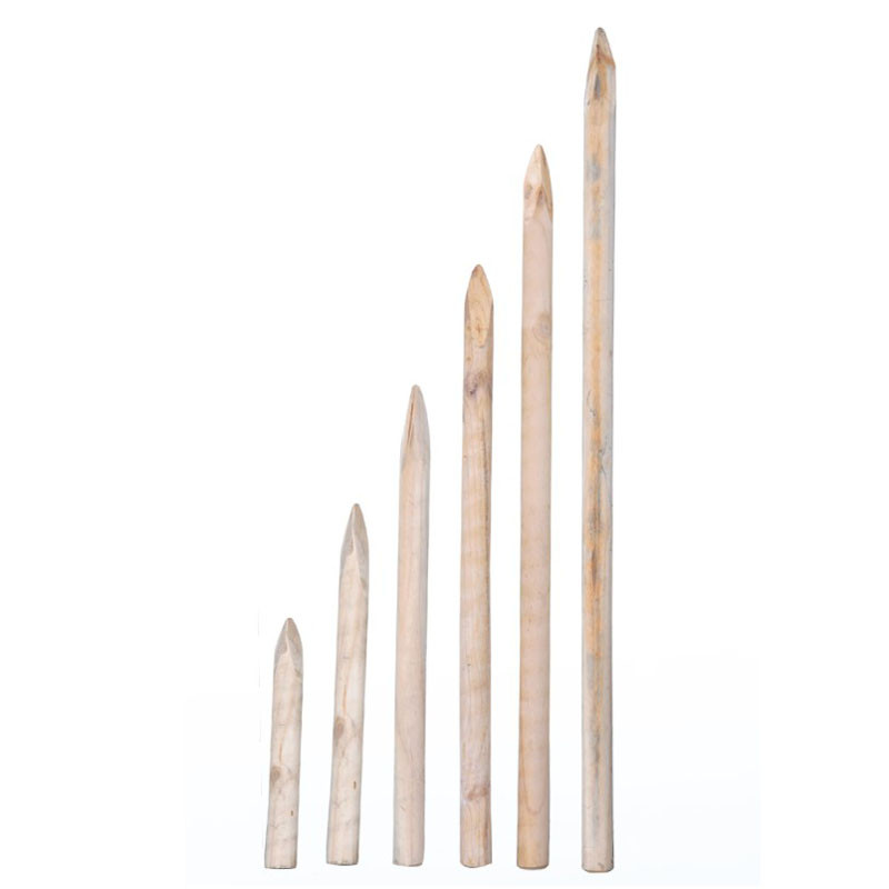 Buy Acq Stake Wooden Pole Wood Stake Garden Stake Vegetable Support ...
