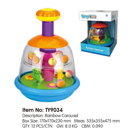 Buy Baby Press Carousel Merry Go Round Kids Carousel Development ...