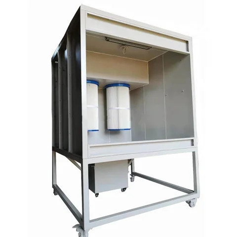 Buy Changhe Small Manual Customized Spray Painting Booth Pulse-jet ...