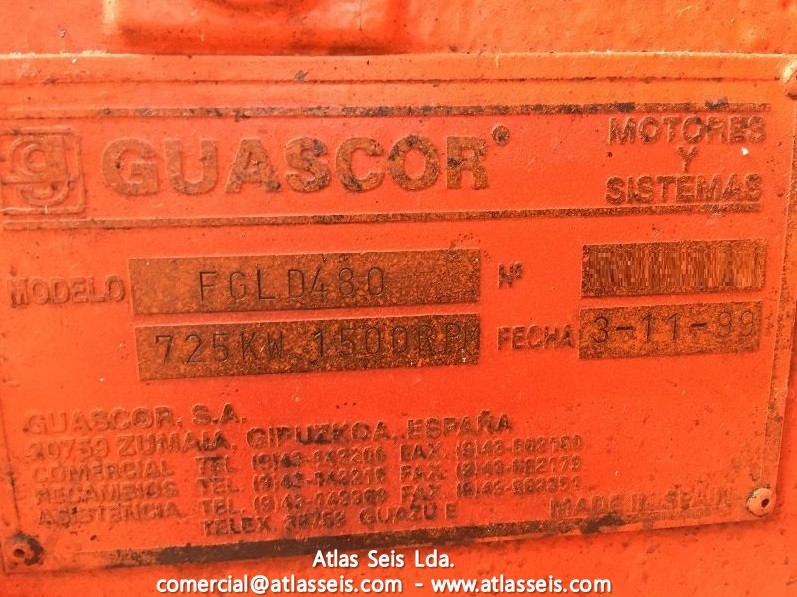 Buy Containerized Gas Generator 725 Kw Guascor Fgld 480 from ATLAS SEIS ...