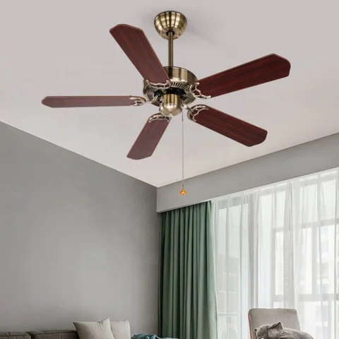 Buy Decorative Lighting Ceiling Fan 5 Blades Restaurant 220v Ceiling ...