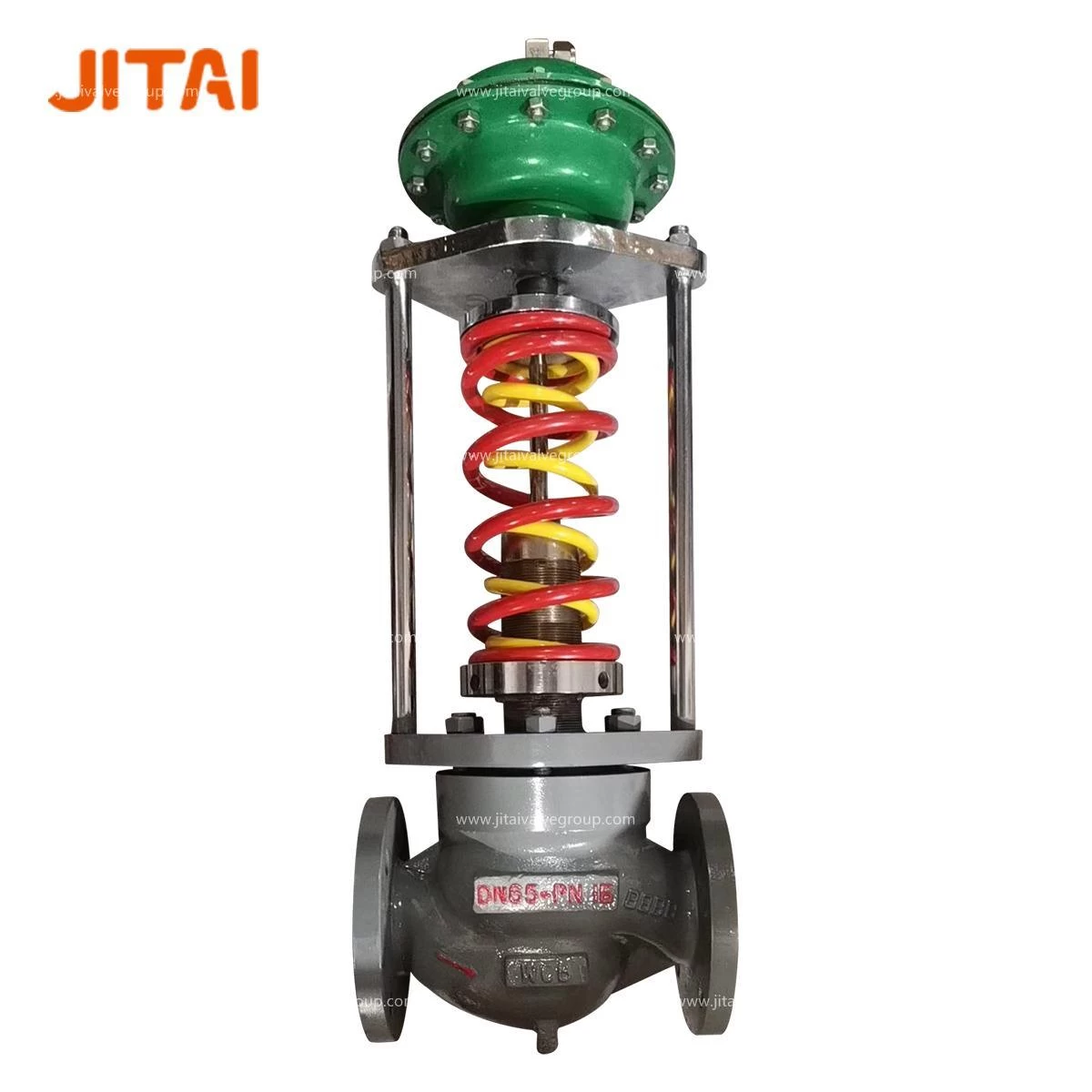 Buy Double Seated Self-operated Control Valve For Pressure Regulation ...