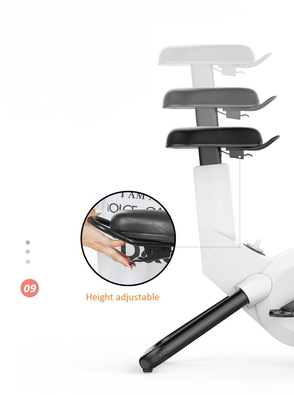 Buy Ergonomics Bike Desks Home Office Adjustable Height Indoor Work ...