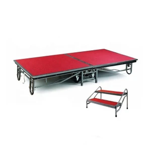 Buy Folding Portable Catwalk Stage Platform With Wheels Event Stage ...