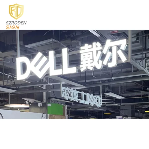 Buy Front Lit Led Logo Letter Sign Outdoor 3d Letter Sign Custom ...