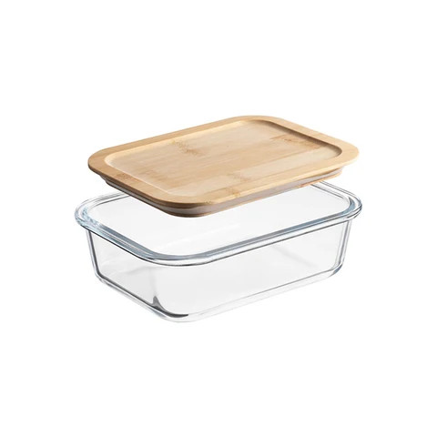 Buy Glass Lunch Box Bento Meal Prep Fresh Food Storage Containers With ...